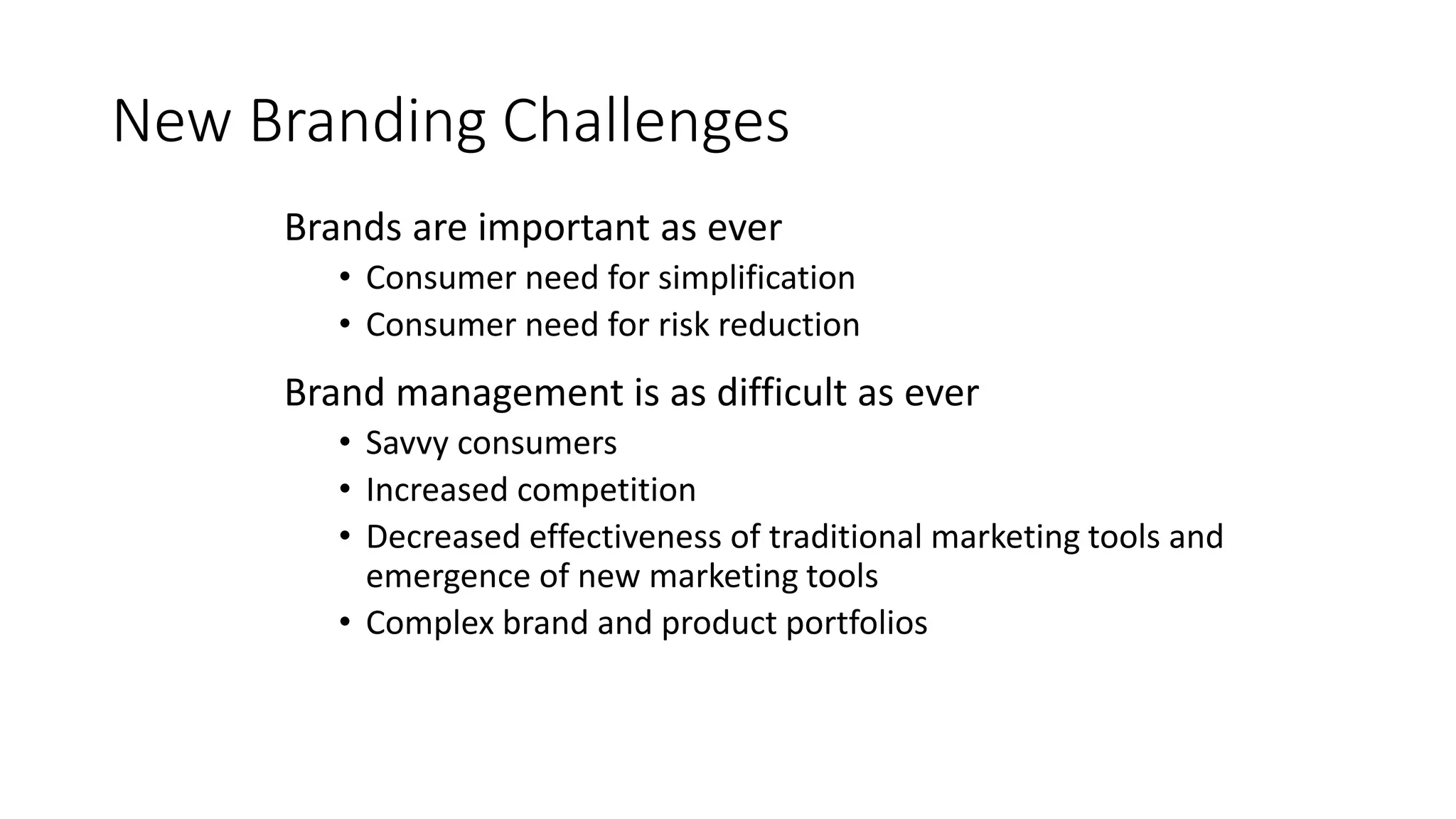 Introduction to the concept of" BRAND" and BRAND MANAGEMENT | PPTX