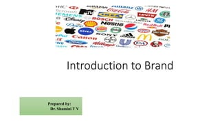 Introduction to the concept of" BRAND" and BRAND MANAGEMENT | PPT