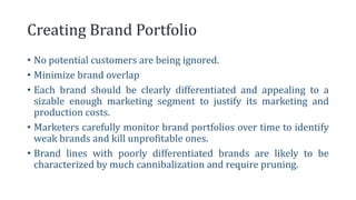 Brand management and its categories to enhance | PPT