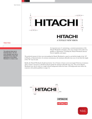 Brand identity-hitachi | PDF
