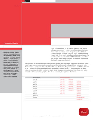 Brand identity-hitachi | PDF