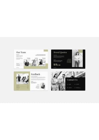 Creative Brand Strategy Template | Page Layout | PDF | Desktop ...