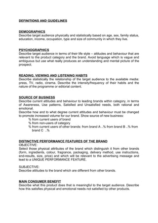 Brand advertising strategy 2- | PDF