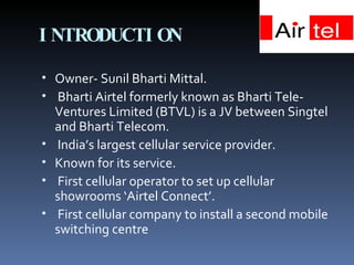Brand Airtel | PPT