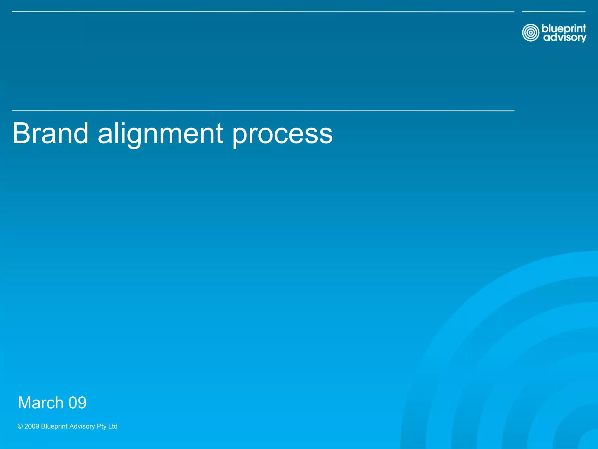 Brand Alignment Process | PPTX