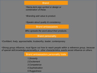 Marketing - Brand Ambassador | PPT