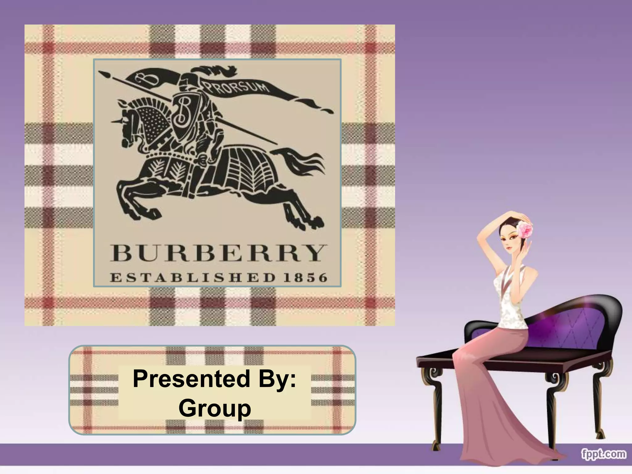 Brand analysis of burberry | PPTX