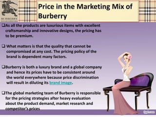 Brand analysis of burberry | PPT