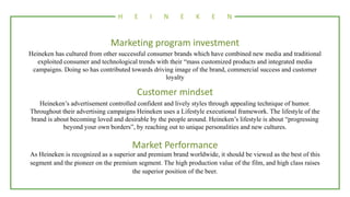 Brand analysis of heneiken | PPTX