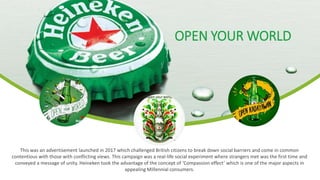 Brand analysis of heneiken | PPTX