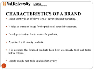 Brand and Branding basics - Introduction to Branding | PPTX