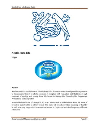 Brand audit of Nestle | PDF