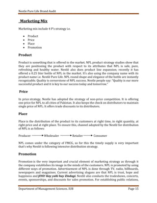 Brand audit of Nestle | PDF