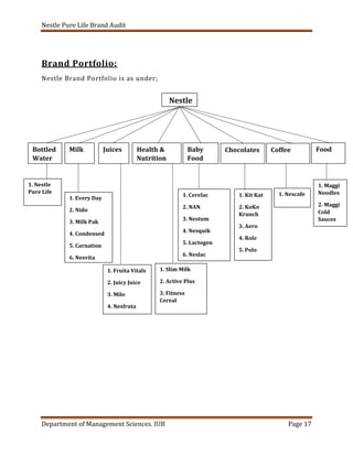 Brand audit of Nestle | PDF