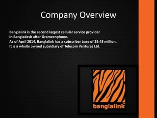 Brand audit on Banglalink Digital | PPTX