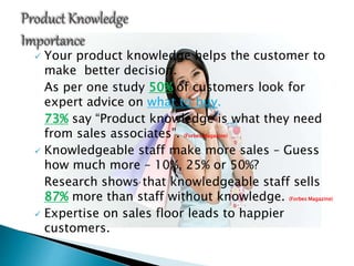 Product Knowledge / Brand Awareness | PPTX