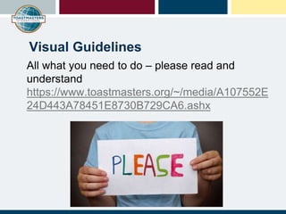 Public Relations and Brand Awareness - Toastmasters | PPTX