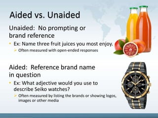 Measuring Brand Awareness | PPTX