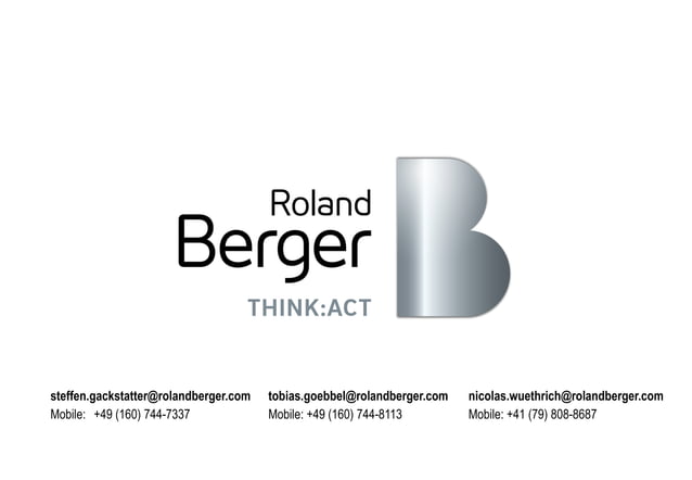 Brand based innovation - The Roland Berger approach | PPT