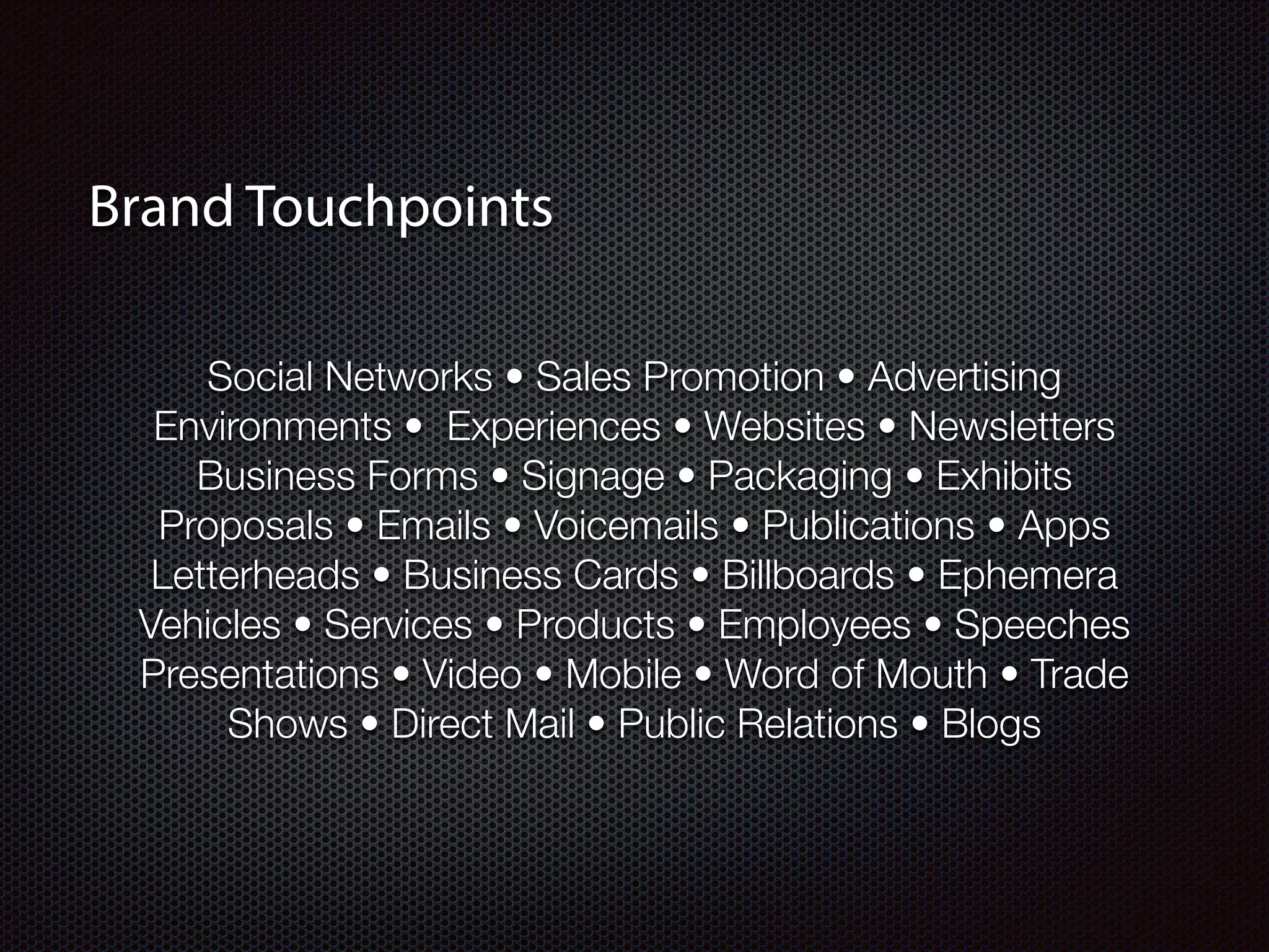 Designing Brand Identity: What's a Brand?