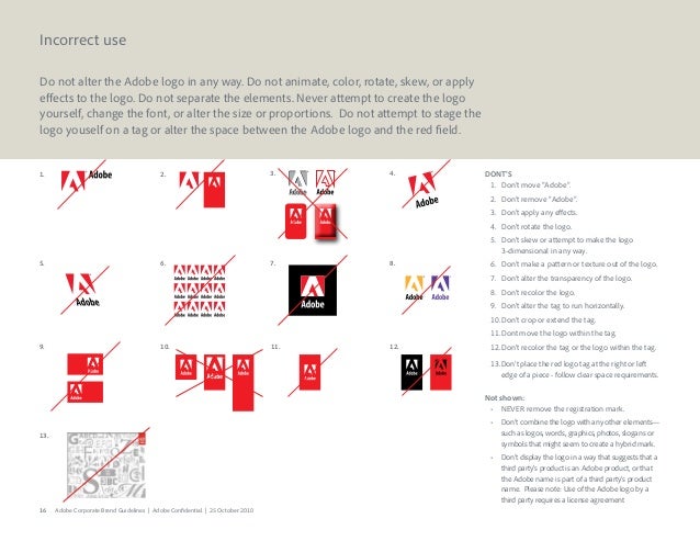 Adobe Corporate Brand Guidelines