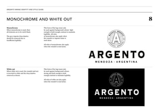 Argento Brand Identity and Style Guide | PDF