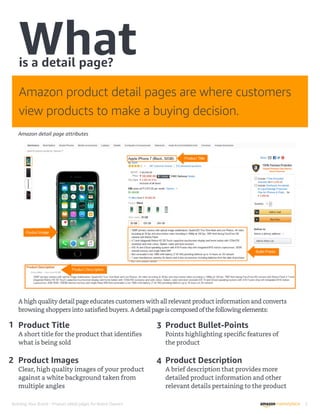 Product Detail Page (PDF) @ Amazon | PDF