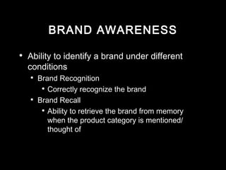 Product definition and Brand Models | PPT