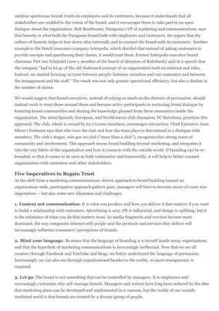 Brand building, beyond marketing | PDF | Marketing and Advertising ...