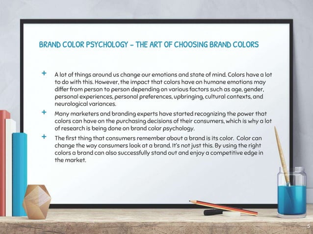 Brand Color Psychology – the Art of Choosing Brand Colors | PPT