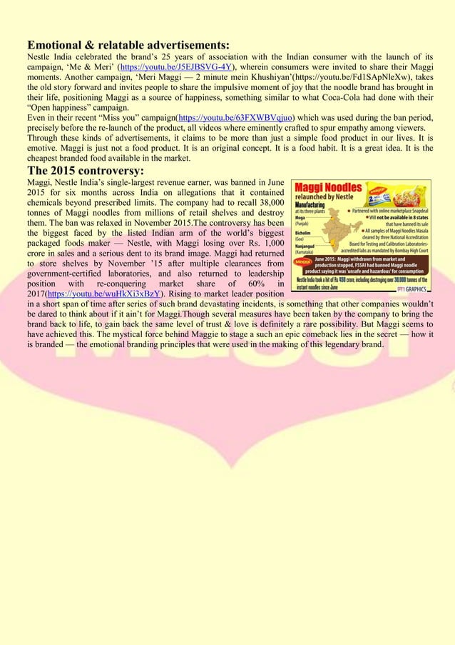 Brand communication of Maggi Noodles | PDF | Advertising Industry | Industries