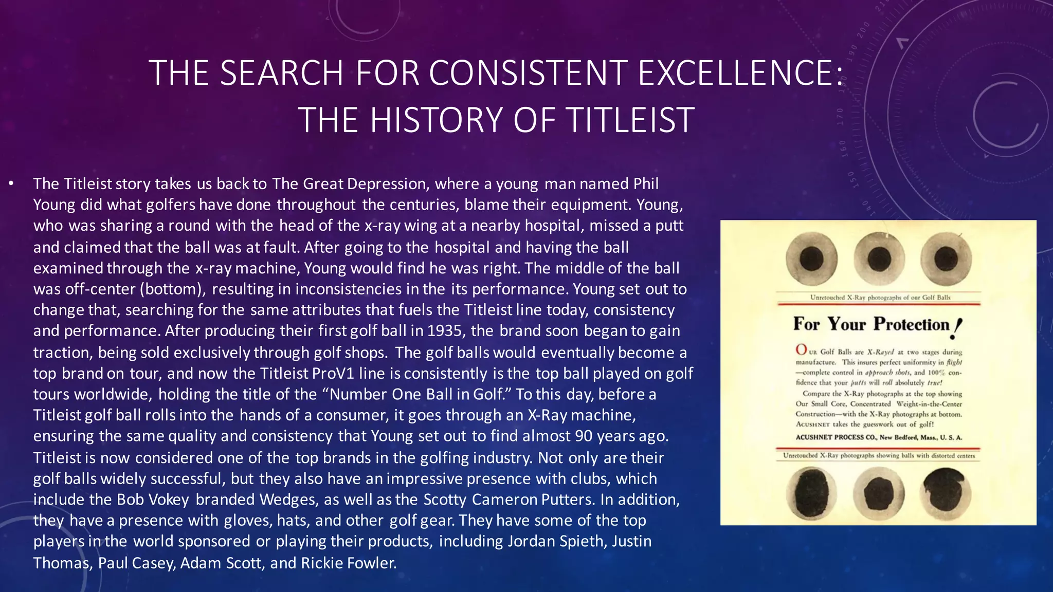 Golf Social Media Comparison Presentation Titleist v. Callaway | PDF