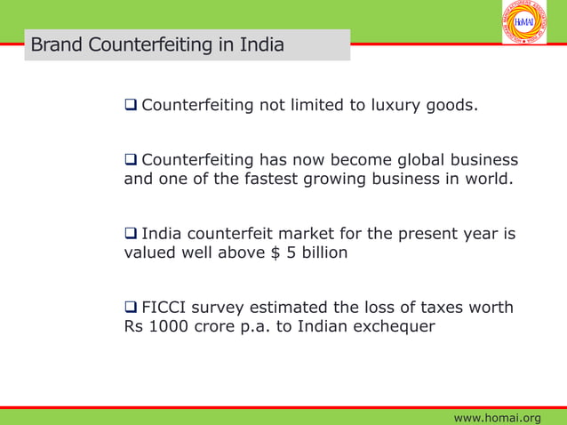 Brand counterfeiting and solutions for its prevention | PPT