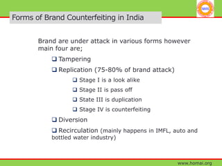 Brand counterfeiting and solutions for its prevention | PPT