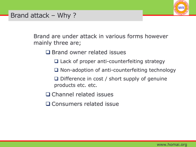 Brand counterfeiting and solutions for its prevention | PPT
