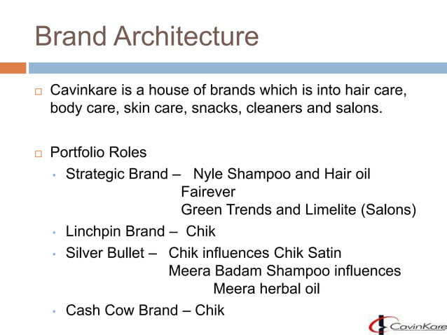 CavinKare Brand critique | PPTX