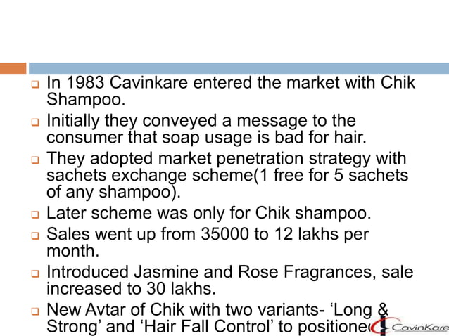 CavinKare Brand critique | PPTX