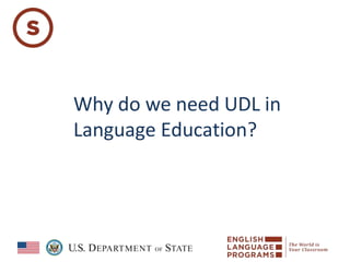 UDL in Language | PPT