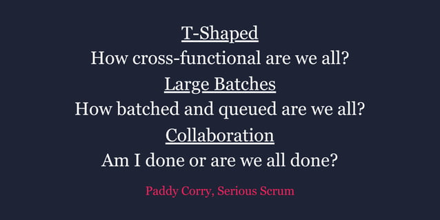 TLC Scale - Chasing Waterfalls in Value Streams | PPT