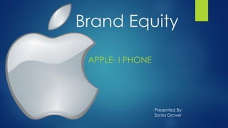 Quick view of Brand equity-Apple | PDF
