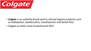 Colgate-Brand equity article | PPT