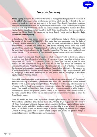 Brand equity colgate | PDF