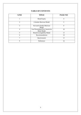 Brand equity measurement cadbury dairy milk | PDF