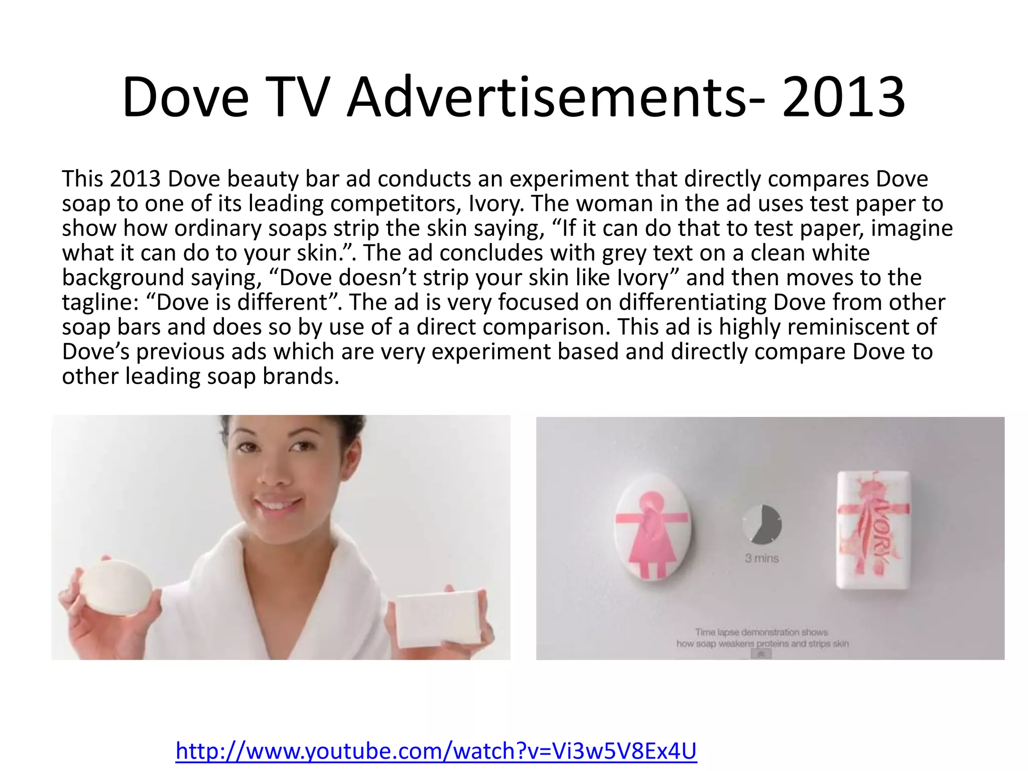 Dove- Brand Evolution | PPTX