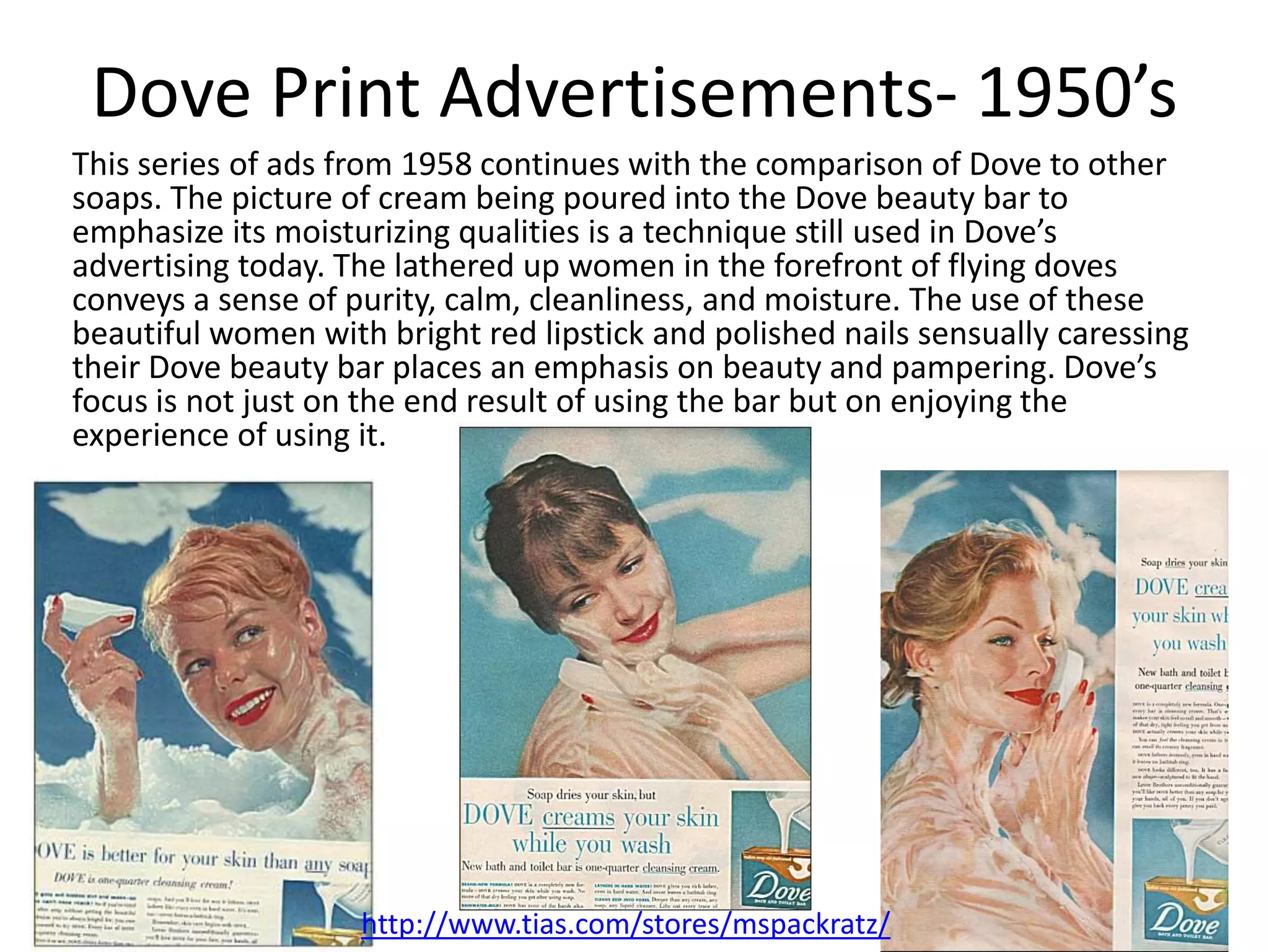 Dove- Brand Evolution | PPTX