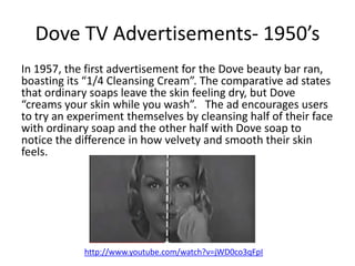 Dove- Brand Evolution | PPTX