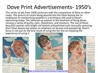 Dove- Brand Evolution | PPTX