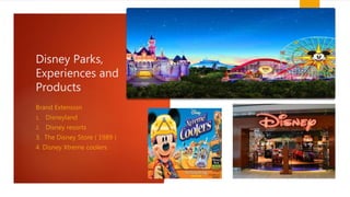 Brand extension Strategy Of Disney | PPTX
