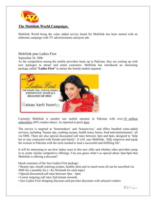 Brand final report (mobilink) (2) (2) | DOCX