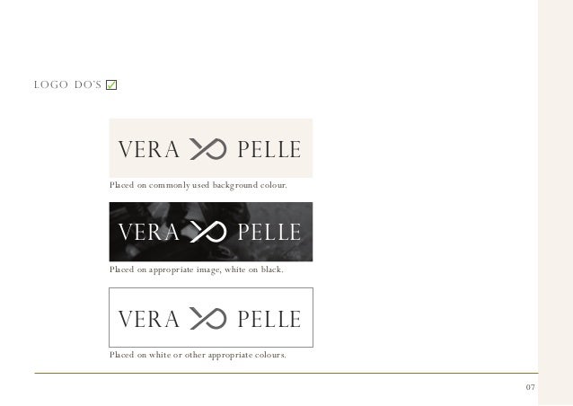 Vera Pelle Brandguide